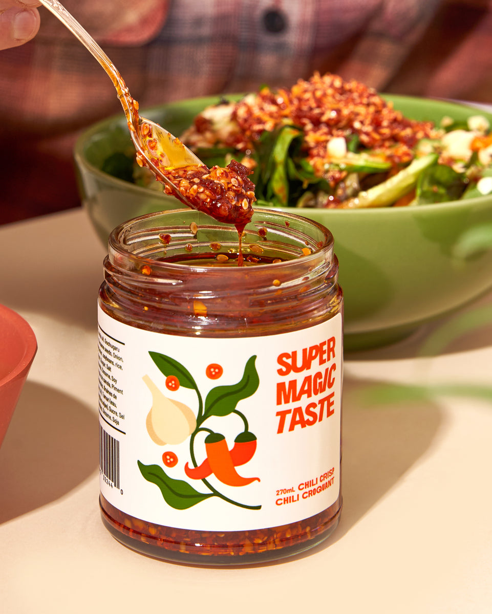 Buy Chili Crisp Online | Vegan, Gluten-Free Chili Oil — Super Magic Taste